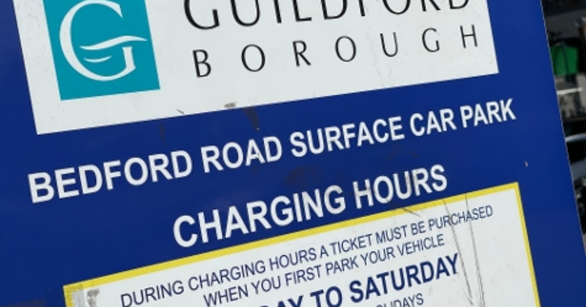 Bedford Road Surface car park is temporarily closed - Guildford Borough ...