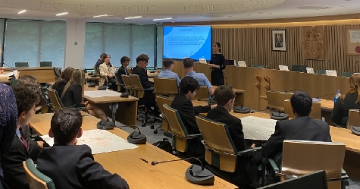 We welcomed St Peter's school for a Business Day - Guildford Borough ...
