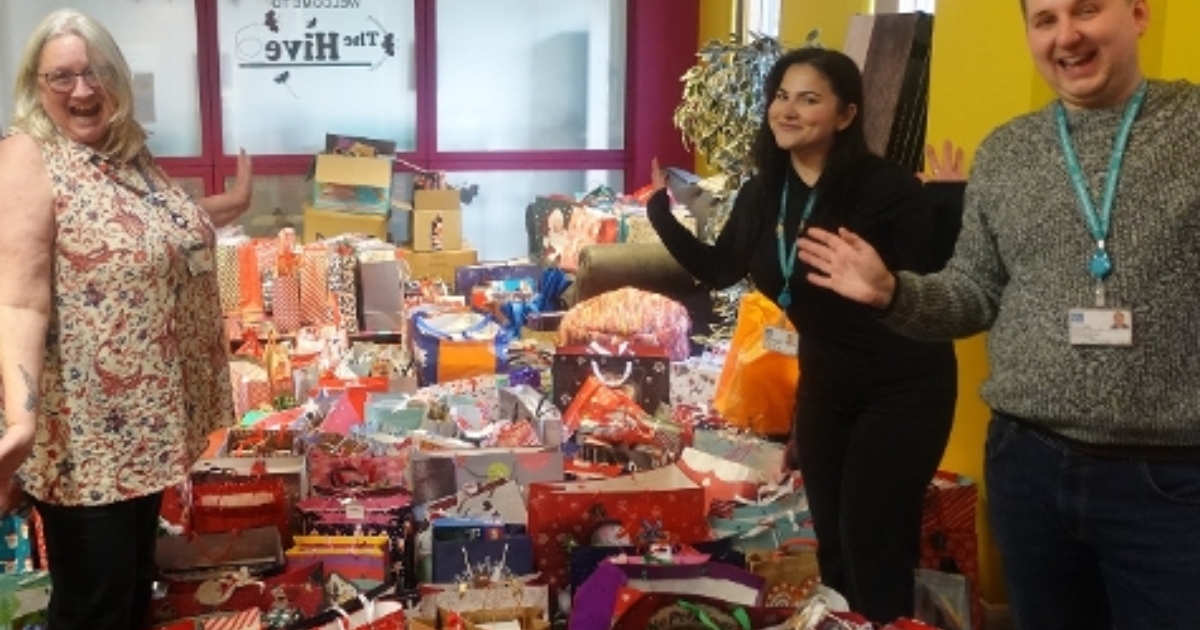 Donated gifts go to local families this Christmas - Guildford Borough ...